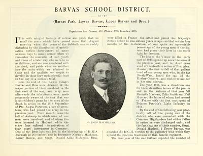 (201) Photograph - Barvas School District -- Barvas Park, Lower Barvas ...