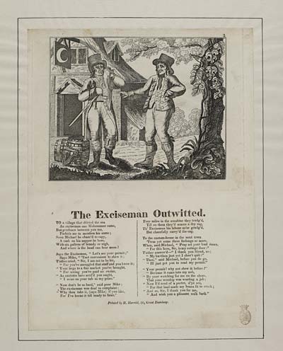 Exciseman outwitted - Occupations - English ballads - National Library ...