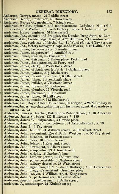 (147) - Towns > Dundee > 1809-1912 - Dundee directory > 1890-1891 ...