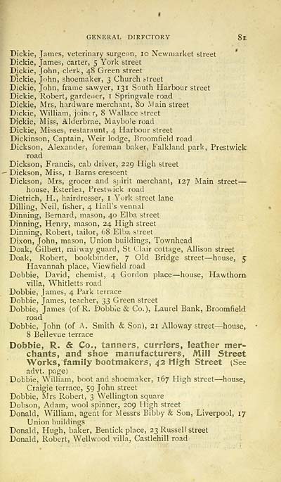 (89) - Towns > Ayr > 1894-1912 - Ayr Post Office General and Trades ...