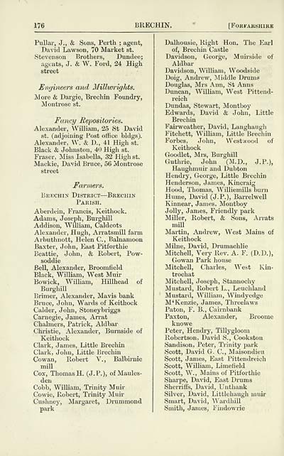 (188) - Counties > Angus (Forfarshire) > 1887-1888 - Forfarshire ...
