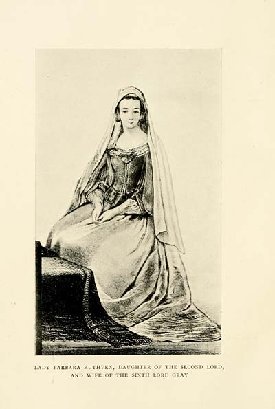 (28) Illustrated plate - Lady Barbara Ruthven - Ruthven family papers ...
