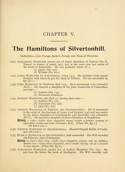 (55) Page 41 - Hamiltons of Silvertonhill - Heraldry of the Hamiltons ...