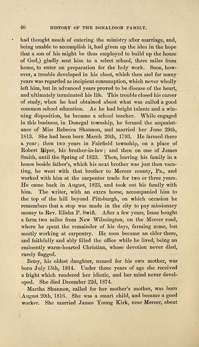(52) Page 46 - History of the Donaldson family and its connections ...