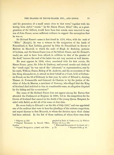 (67) - Frasers of Philorth > Volume 1 - Histories of Scottish families ...