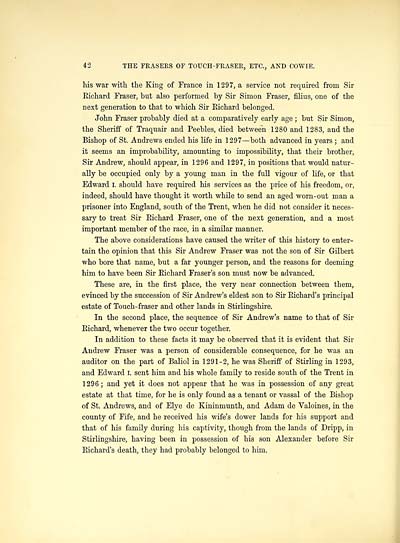 (74) - Frasers of Philorth > Volume 1 - Histories of Scottish families ...