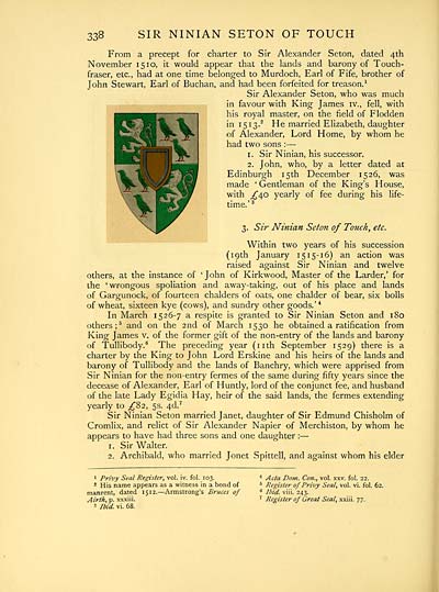 (396) - History of the family of Seton during eight centuries > Volume ...