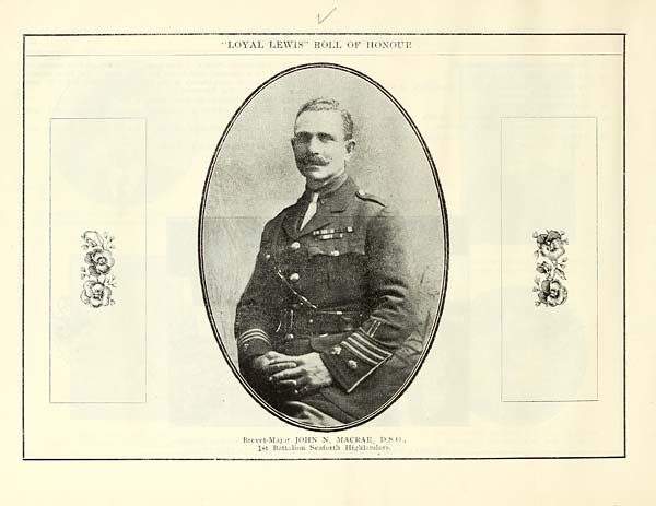 (64) Photograph - Brevet-Major John N. Macrae, D.S.O - Places > Loyal ...