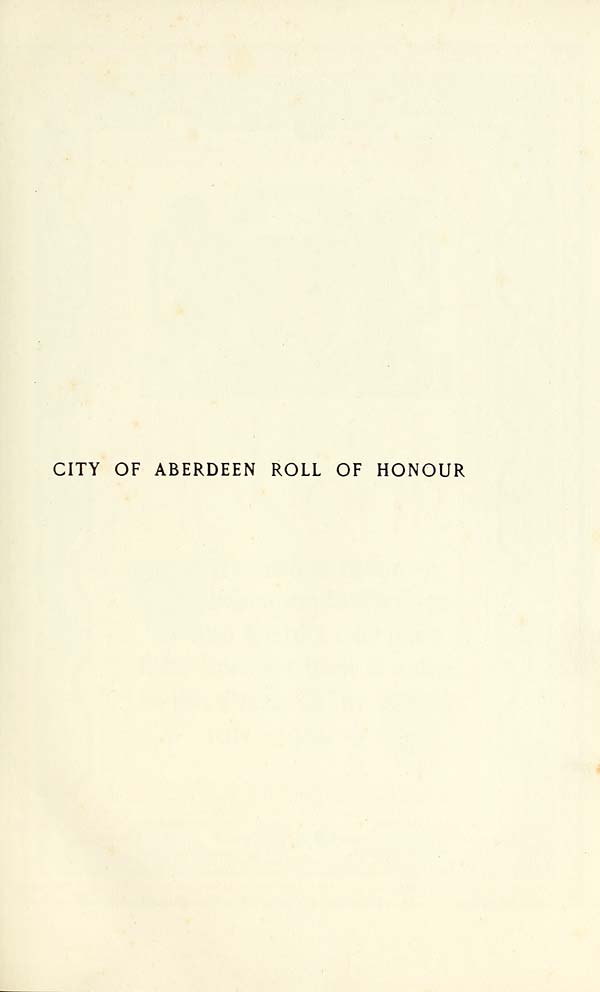  7 Half Title Page Places Roll Of Honour Rolls Of Honour 