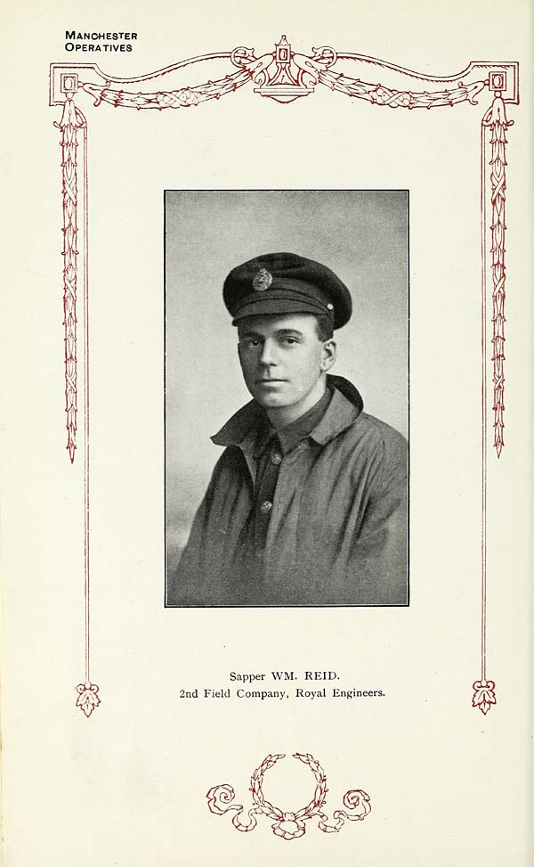 (364) Portrait - Sapper W. M. Reid - Organisations > Great War, 1914 ...
