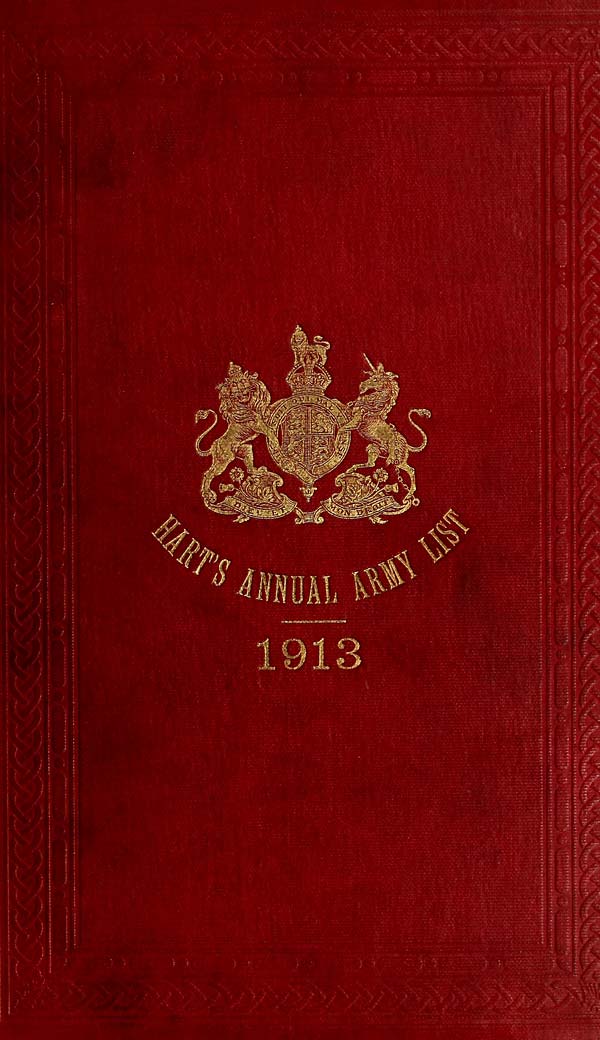 1 Army Lists Hart s Army Lists Hart s Annual Army List Special 1 Army Lists Hart s Army Lists Hart s Annual Army List Special