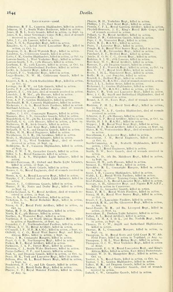 (1708) - Army lists > Hart's Army Lists > Hart's annual army list ...