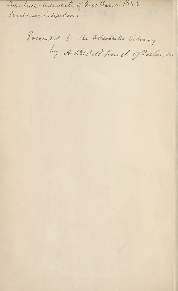 (8) Presentation inscription - Catalogue of manuscripts relating to ...