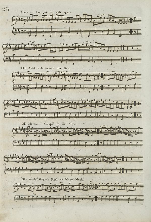 (30) Page 23 - Cameron has got his wife again / Auld wife beyont the ...