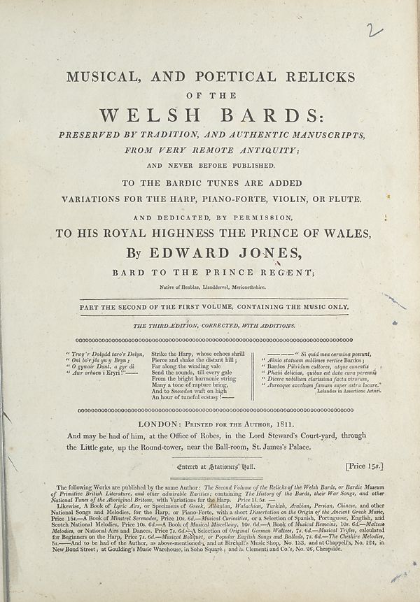 (2) Title page - Glen Collection of printed music > Printed music ...