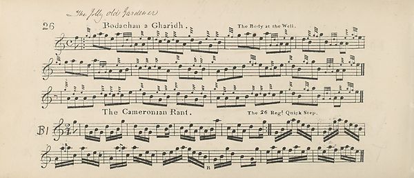 (31) Page 26 - Bodechan a Gharidh -- Cameronian rant - Glen Collection ...