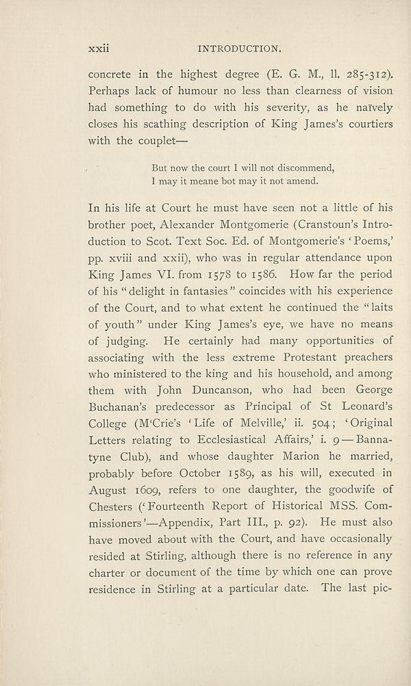 (28) - Scottish Text Society publications > Old series > Poems of ...