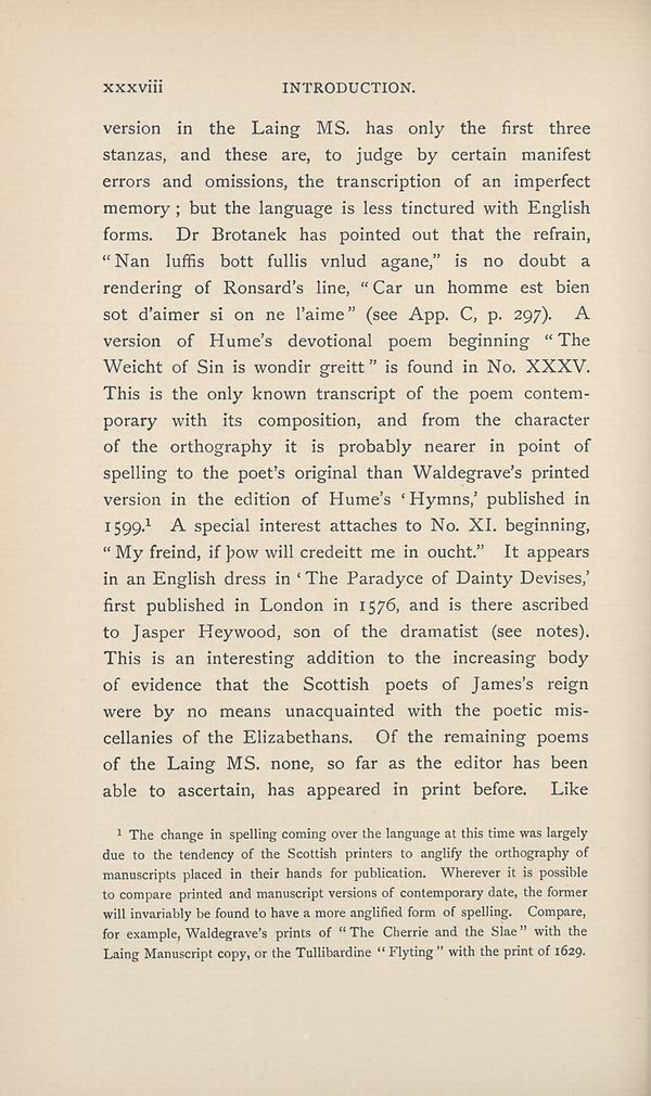 (48) - Scottish Text Society publications > Old series > Poems of ...