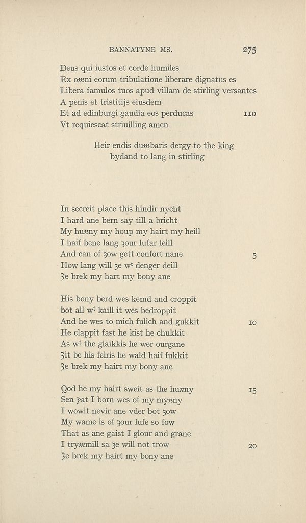 (303) - Scottish Text Society publications > New series > Bannatyne ...