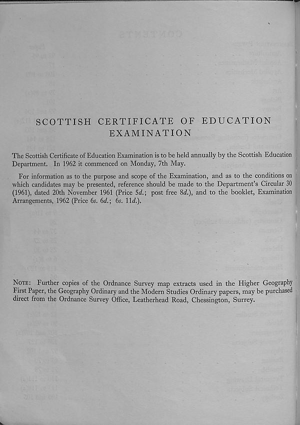 Browse and search > 1962-1963 - Scottish Certificate of Education ...