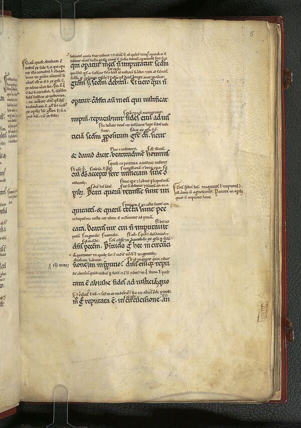 (19) - Manuscripts from France > Pauline epistles with gloss, written ...