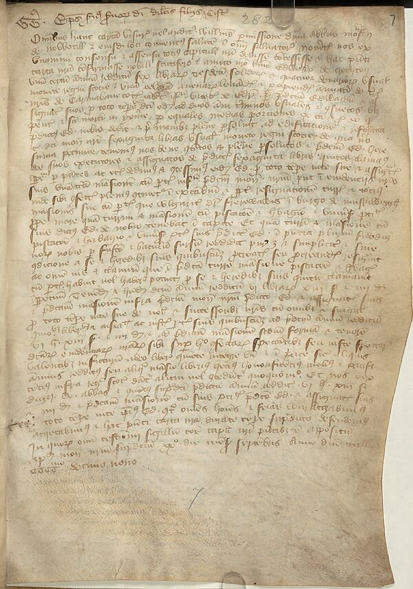 (21) - Manuscripts from Scotland > 14th-century manuscript of the ...