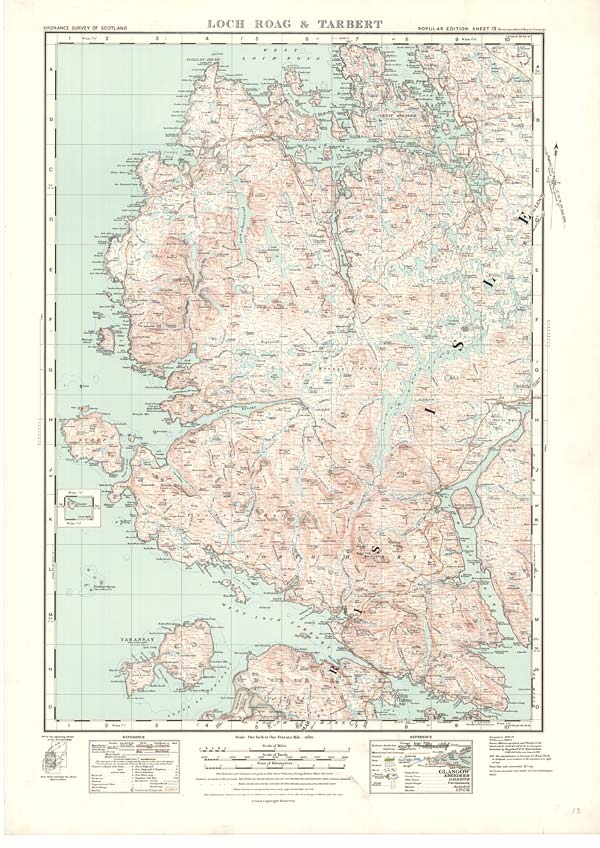 (13) Sheet 13 - Loch Roag & Tarbert - Scottish Directories - National ...