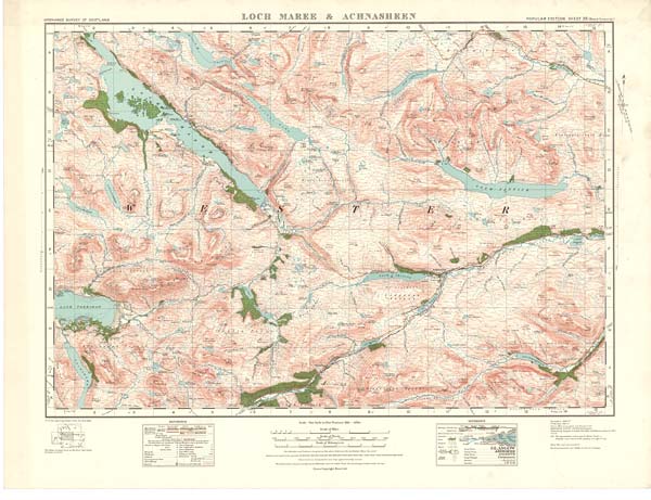 (26) Sheet 26 - Loch Maree & Achnasheen - Scottish Directories ...