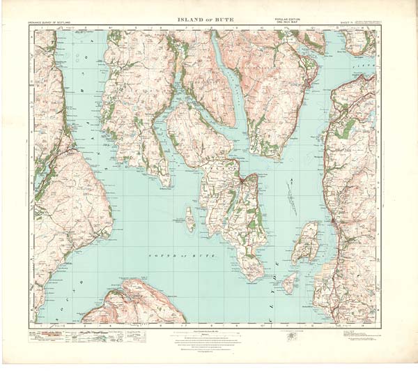 (71) Sheet 71 - Island of Bute - Scottish Directories - National ...