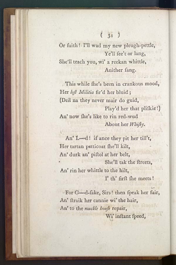 (41) Page 34 - Poems, chiefly in the Scottish dialect - National ...