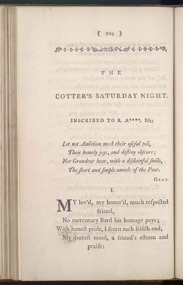 (131) Page 124 - Cotter's Saturday night - Poems, chiefly in the ...
