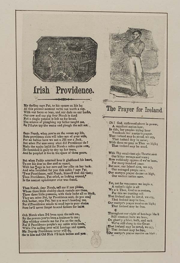 Irish providence - Ireland - English ballads - National Library of Scotland