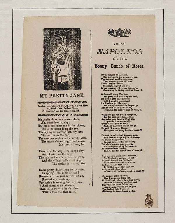 My pretty Jane - Courtship & marriage - English ballads - National ...