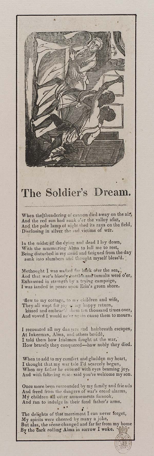 Soldier's dream - Soldiers & sailors - English ballads - National ...