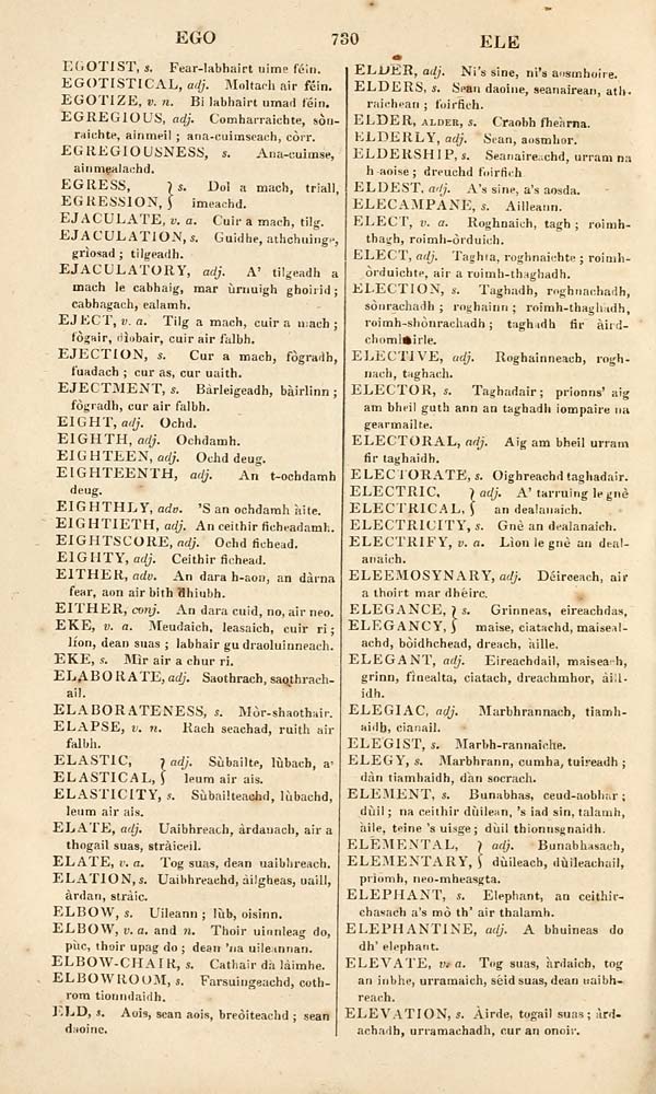 (744) - Blair Collection > Dictionary of the Gaelic language - Early ...