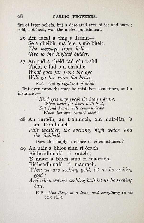 (32) - Matheson Collection > Gaelic proverbs and proverbial sayings ...