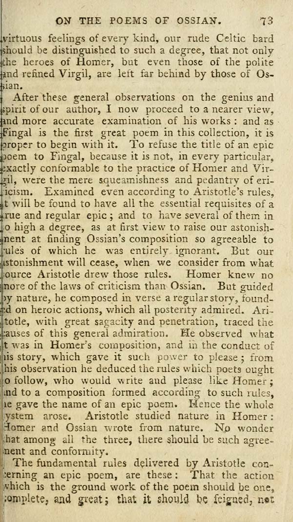 (89) - Ossian Collection > Poems of Ossian, the son of Fingal - Early ...