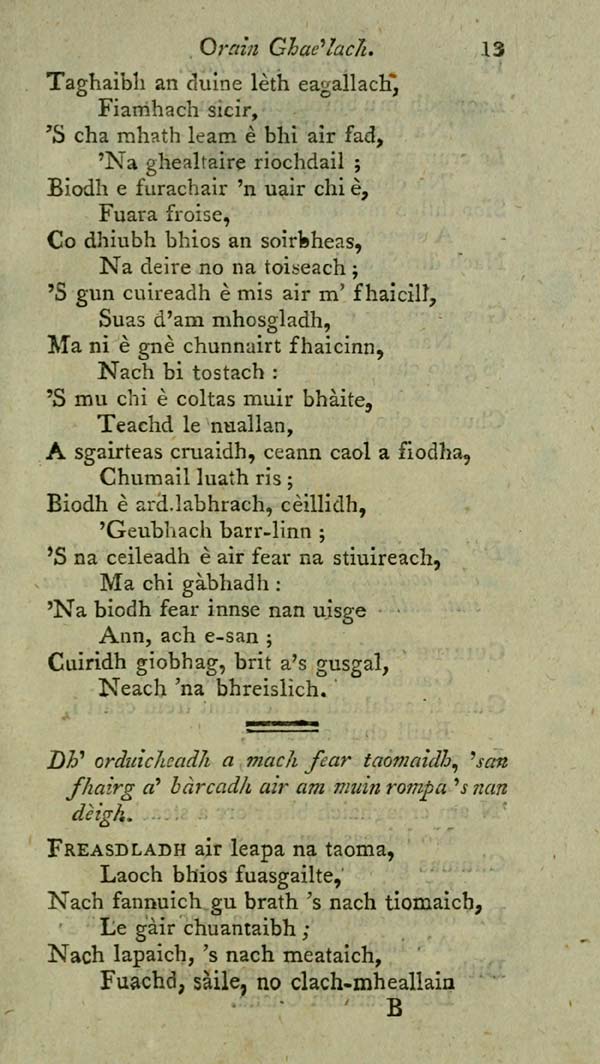 (35) - J. F. Campbell Collection > Choice collection of Gaelic poems ...