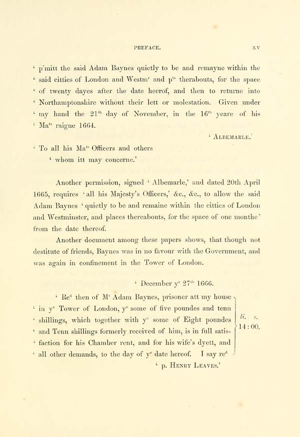 (21) Page xv - Bannatyne Club > Letters from Roundhead officers written ...