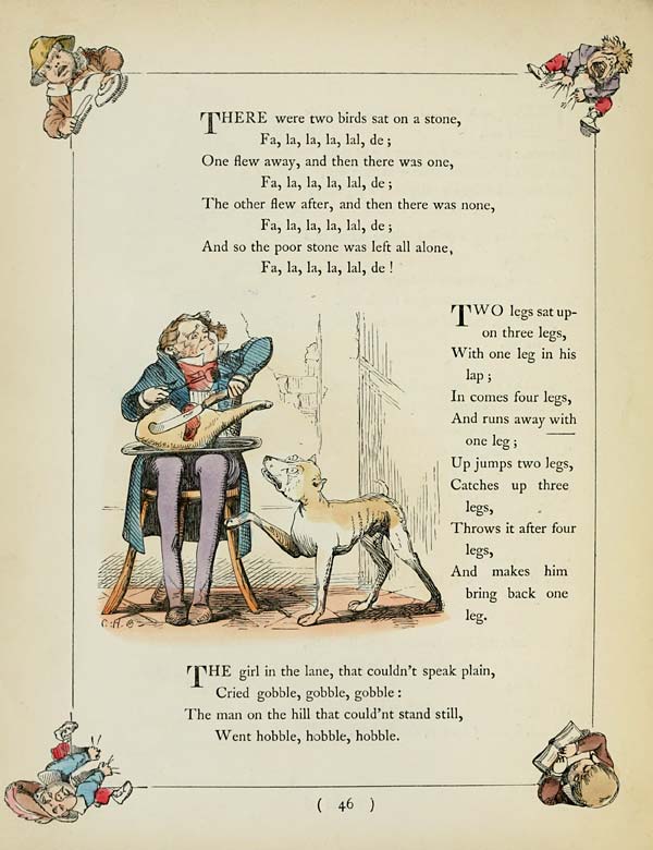 (56) - J. F. Campbell Collection > Old nurse's book of rhymes, jingles ...