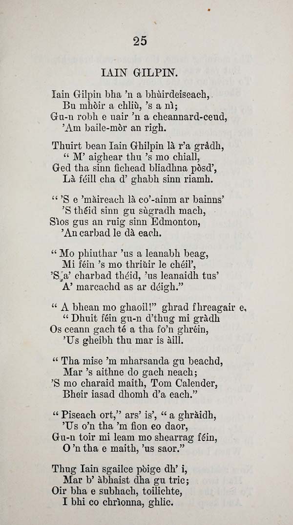 (33) - Blair Collection > Select English poems - Early Gaelic Book ...