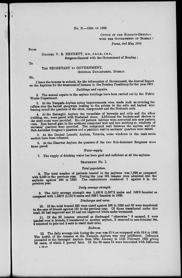 211 Page 1 Medicine Mental Health 1912 1922 Annual Report 211-page-1-medicine-mental-health-1912-1922-annual-report