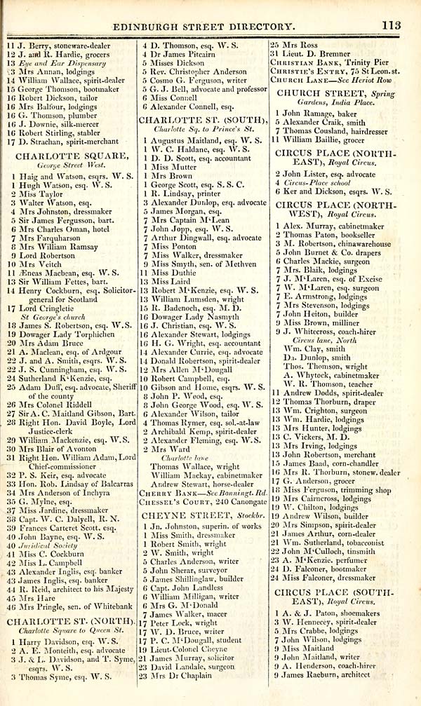 (133) - Towns > Edinburgh > 1805-1834 - Post Office annual directory ...