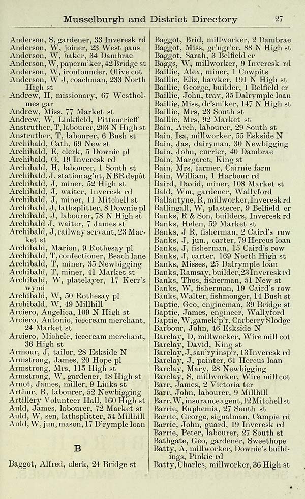 (29) - Towns > Musselburgh > 1903 - Musselburgh directory and year book ...