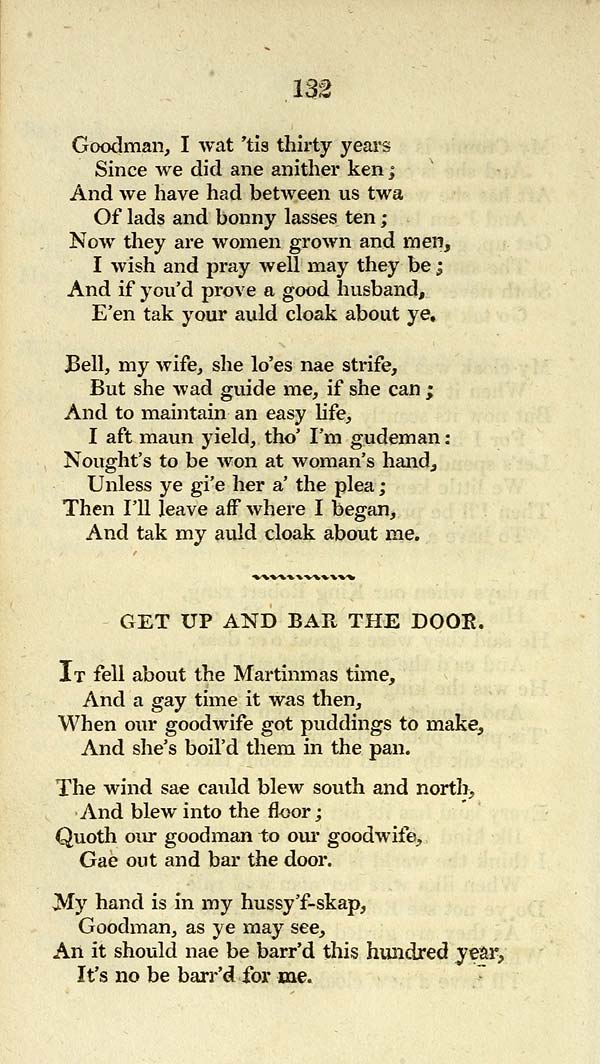 (150) Page 132 - Get up and bar the door - Glen Collection of printed ...