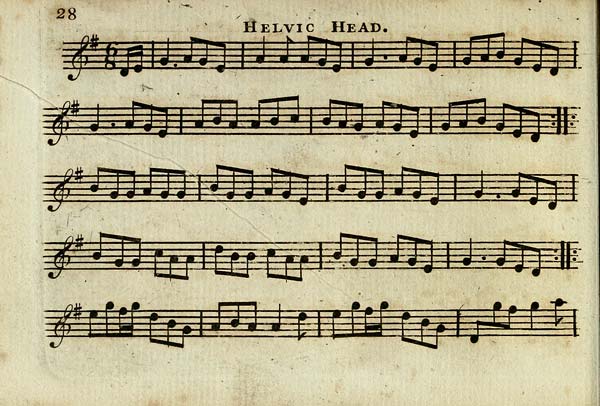 (38) Page 28 - Helvic head - Glen Collection of printed music > Printed ...