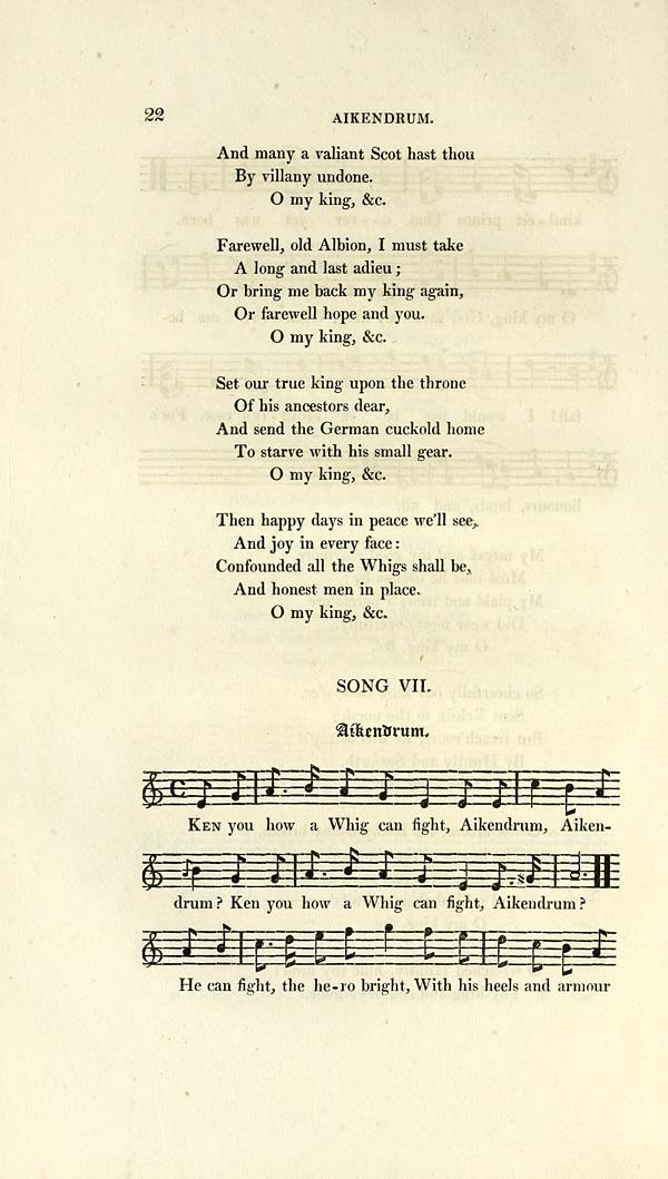 (34) Page 22 - Aikendrum - Glen Collection of printed music > Printed ...