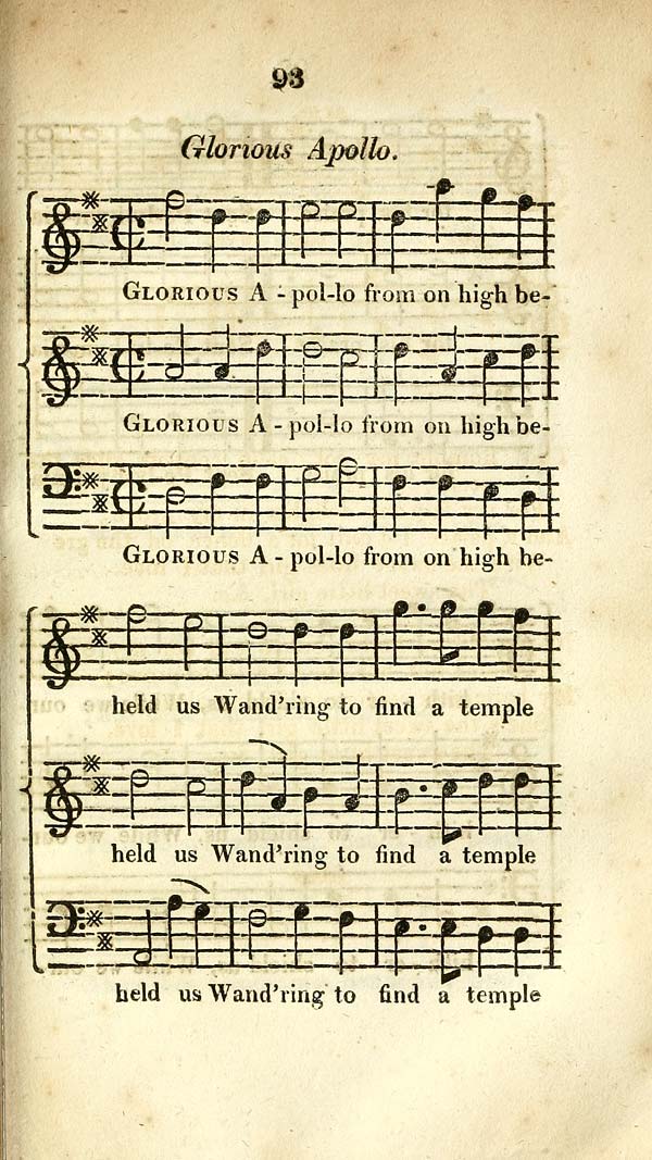 (115) Page 93 - Glorious Apollo - Glen Collection of printed music ...
