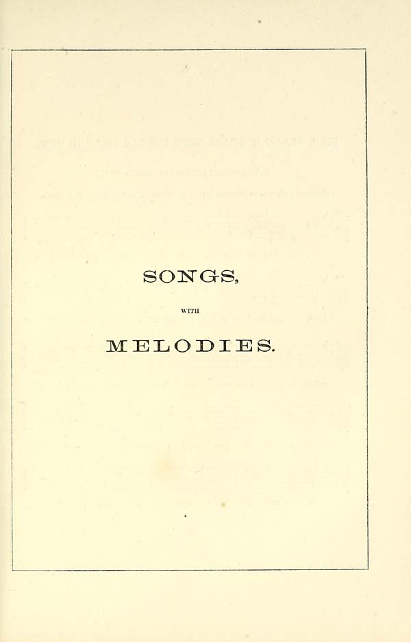  13 Half title Page Glen Collection Of Printed Music Printed Music One Hundred Songs 