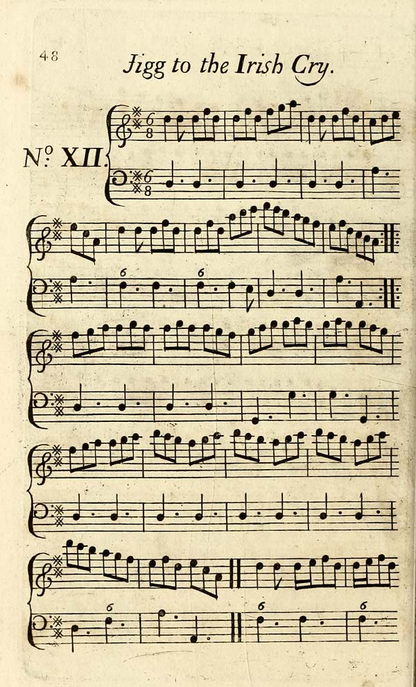 (58) Page 48 - Jigg to the Irish cry - Inglis Collection of printed ...